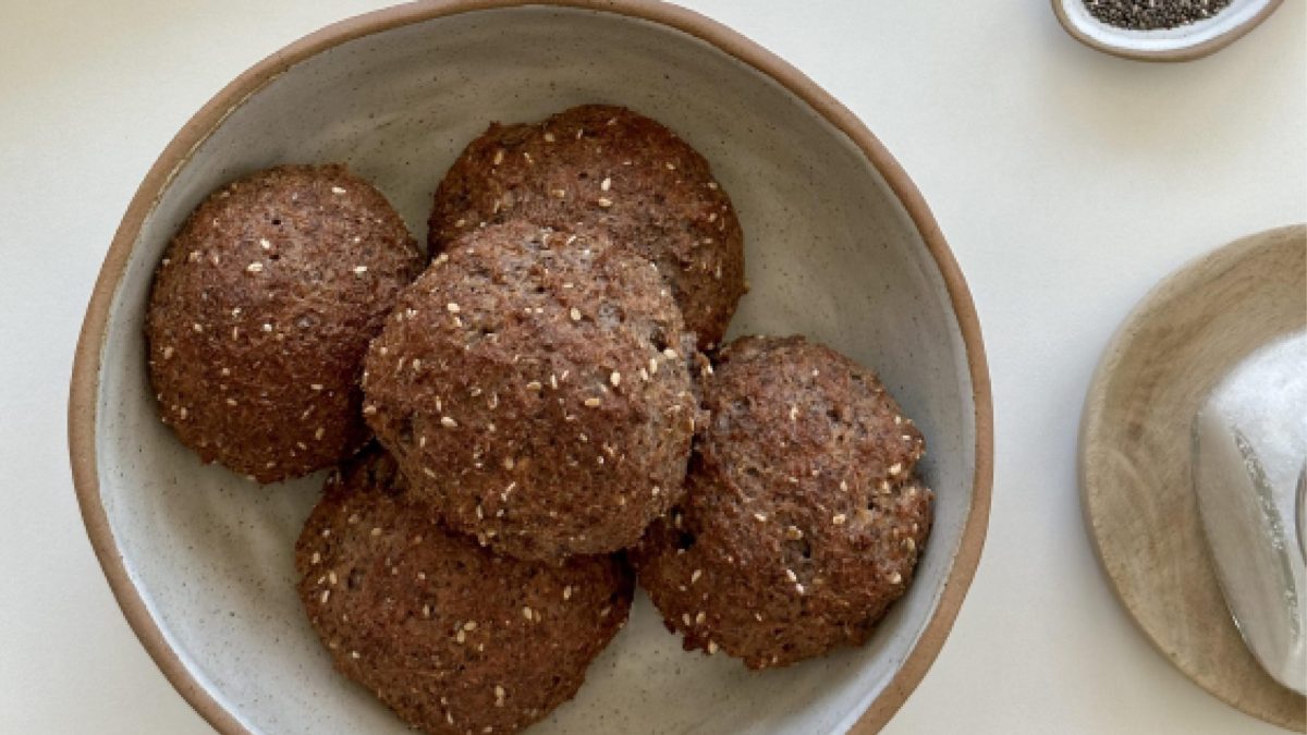 Mini bollitos proteicos - Tu Salud en Forma con Laura Fernández